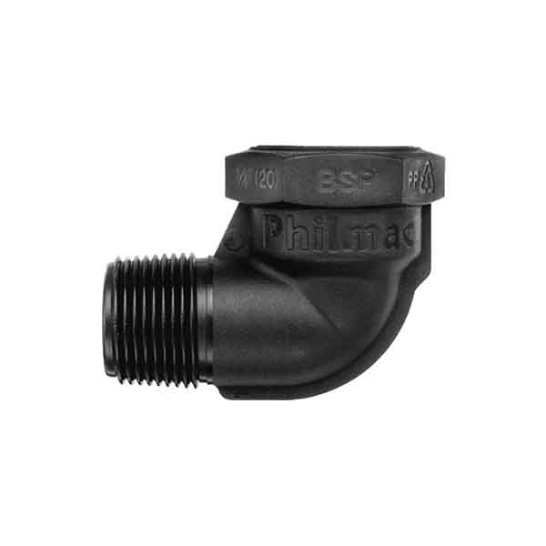 PE- Elbow Male to Female Poly - HoseTek Catalogue